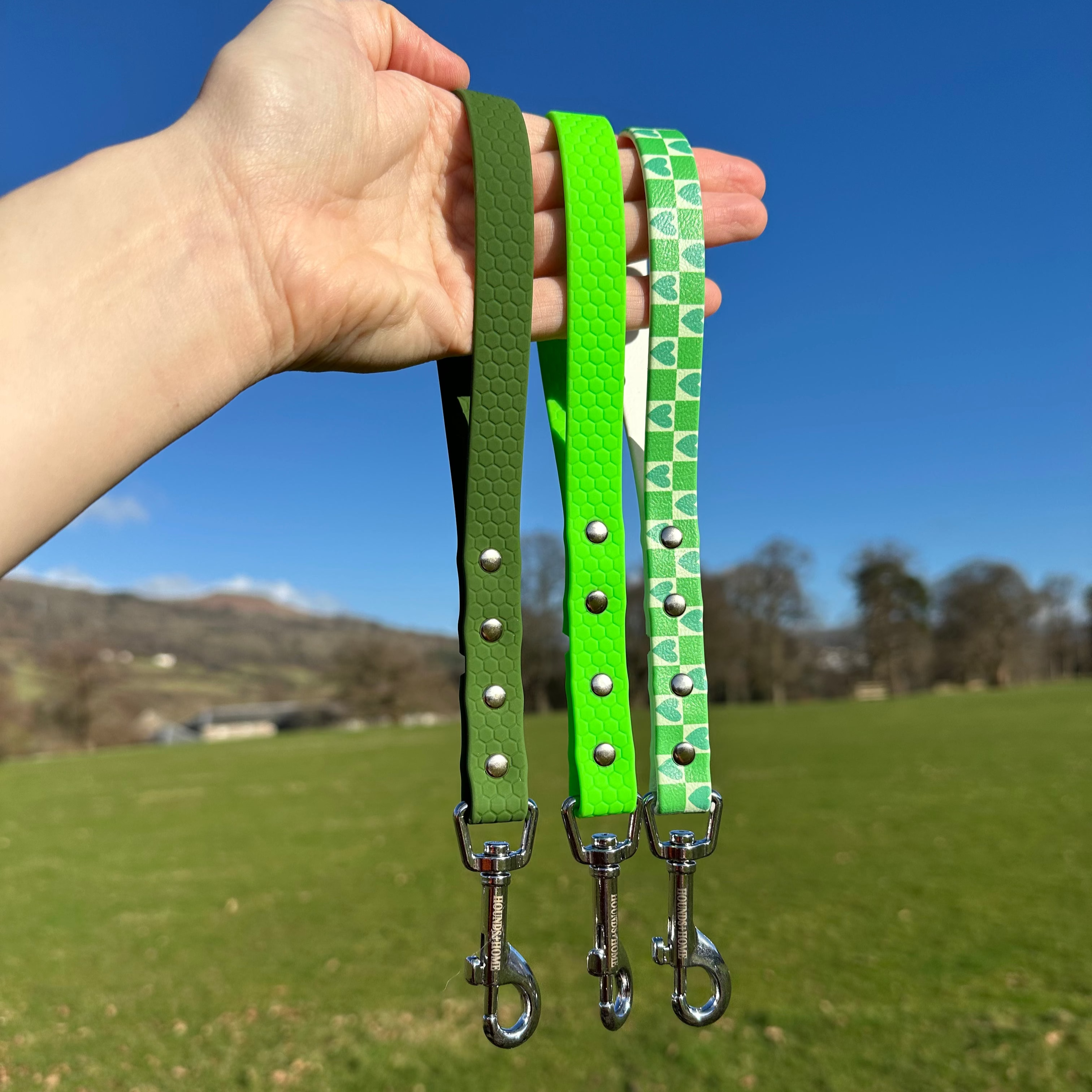 Green Checkmate Traffic Handle – Hounds + Home UK